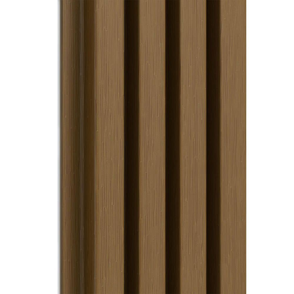 mondaria 6.3 in. x 90.6 in. x 1 in. Waterproof Composite Siding Panel ...