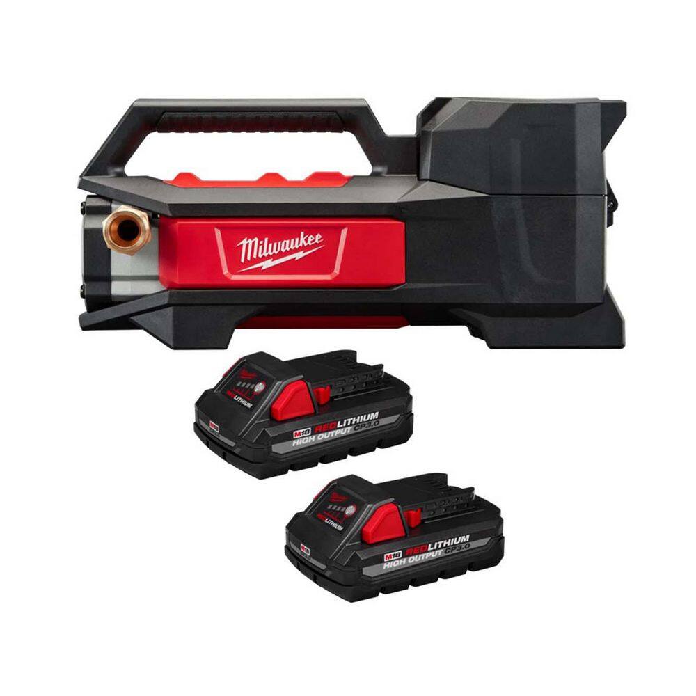 Milwaukee M18 18-Volt 1/4 HP Lithium-Ion Cordless Transfer Pump with ...