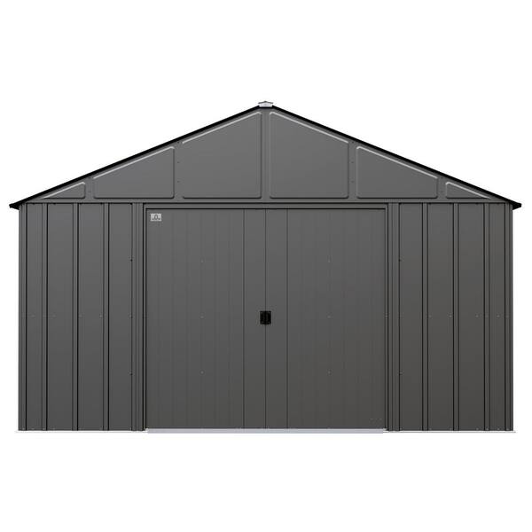 Arrow Classic Storage Shed 17 ft. W x 12 ft. D x 8 ft. H Metal Shed 194 ...