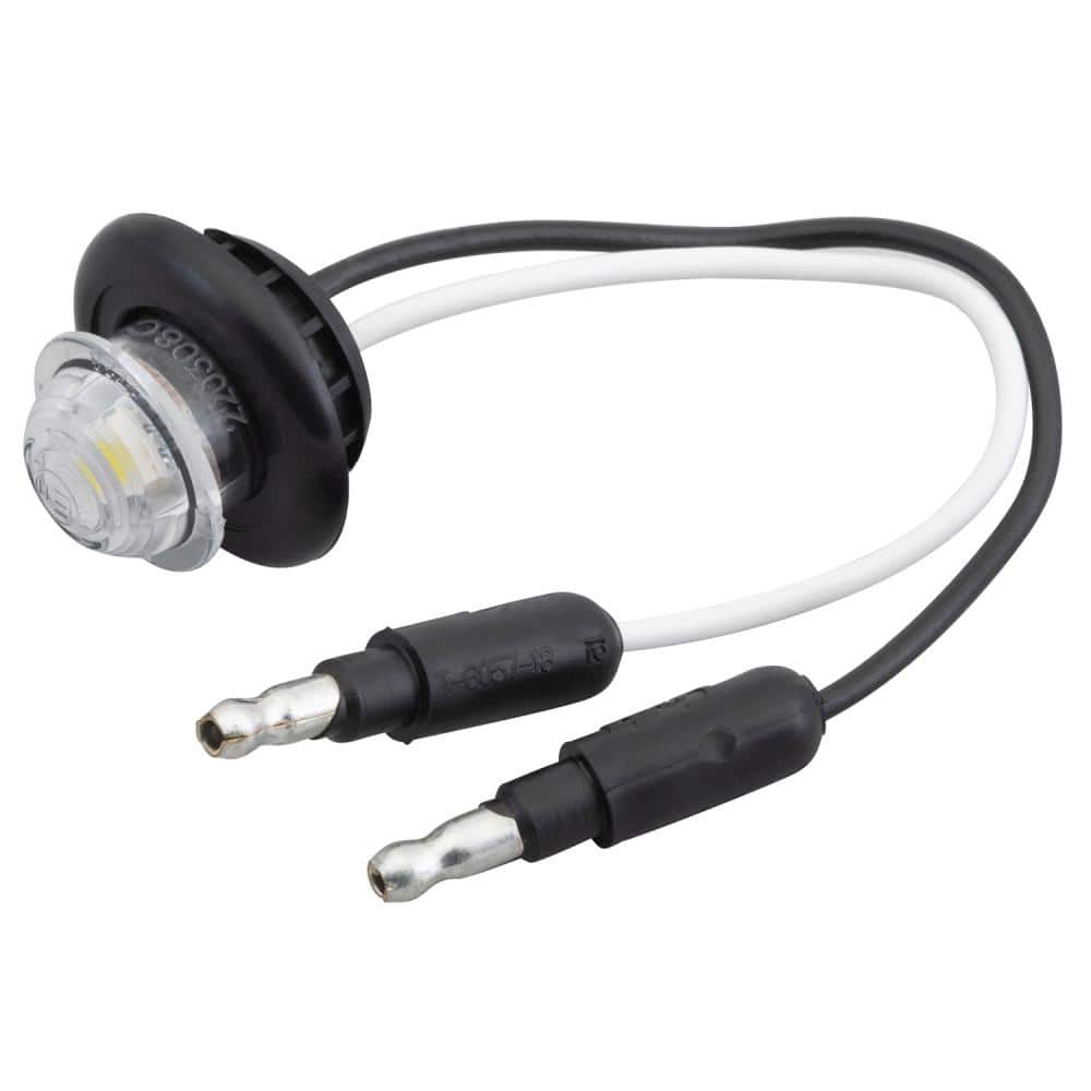 MicroNova Dot LED Clearance Marker Light with Grommet-White 49341 - The ...