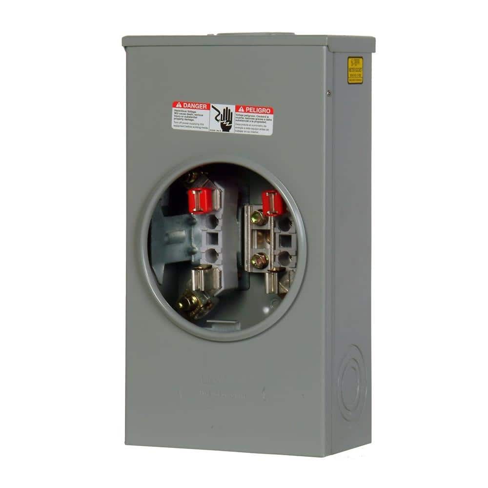 Siemens 135 Amp Ring-Type Overhead/Underground Meter Socket SN152CX ...