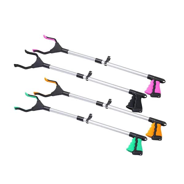 Misopily 36 in. Trash Grabber and Garbage Picker Lightweight Aluminum ...