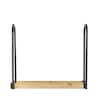 Shelter Adjustable Black Log Rack Kit SLRA - The Home Depot