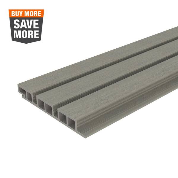 NewTechWood European Siding System 7.7 in. x 96 in. Composite Belgian ...