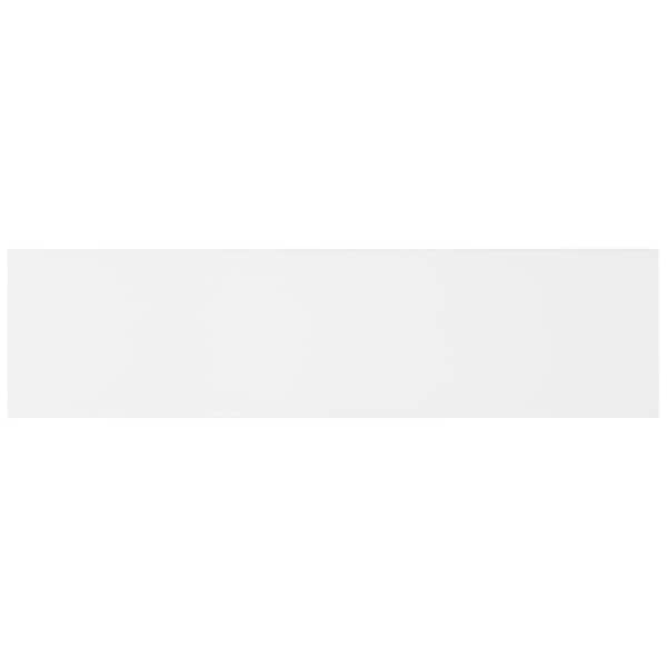 CRUZ BAY STUDIO City 3in. x6in. White Gloss Ceramic Subway Tile Sample ...
