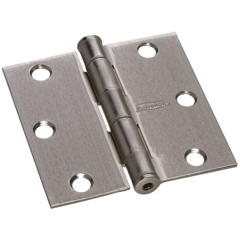 National Hardware 3 in. Door Hinge 512 3X3 DR HGE SN - The Home Depot