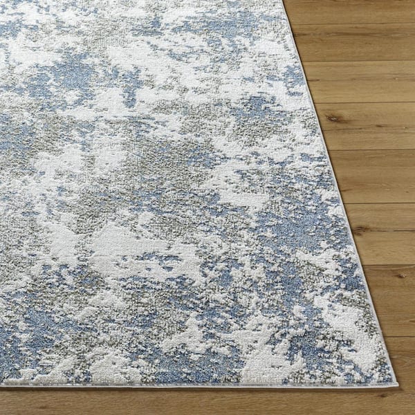 Livabliss Zidane Blue ZDN-2303 7 x 10 Machine Woven Rug ZDN2303-71010 ...