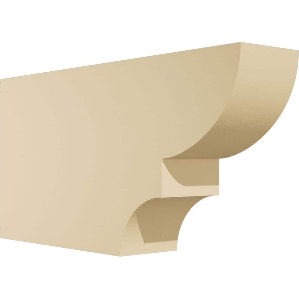 Ekena Millwork Standard Ridgewood 4 in. W x 10 in. H x 20 in. D ...