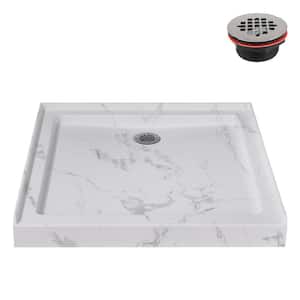 Streamline NTM-892-36MB-AL 36 in. x 36 in. Alcove Acrylic Shower Pan ...