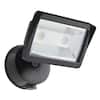 Lithonia Lighting Bronze Outdoor Integrated LED Wall Mount Flood Light with Dusk to Dawn ...