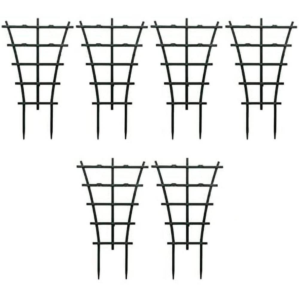 SenQWFa 9.5 Inch Plastic Stackable Trellis for Climbing Potted Plants ...