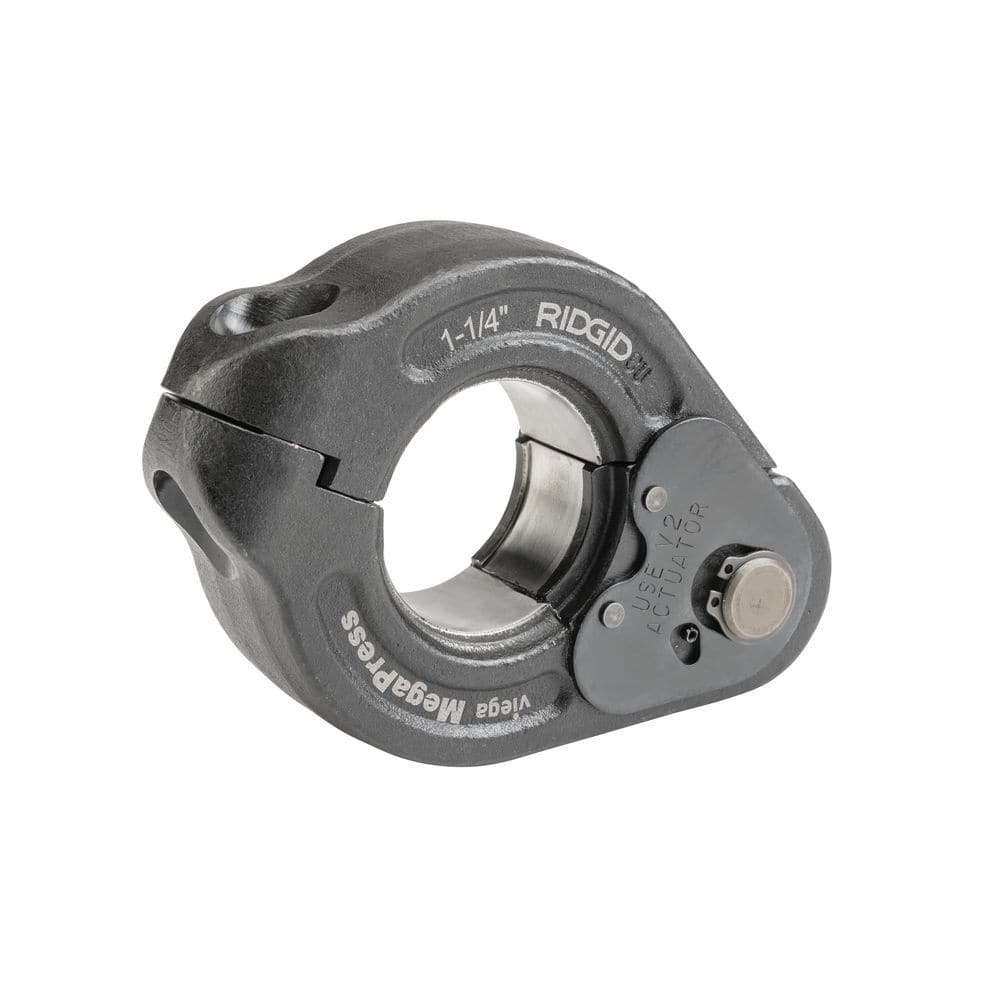RIDGID 11/4 in. Pipe MegaPress Ring for Standard Press Tools 37973 ...
