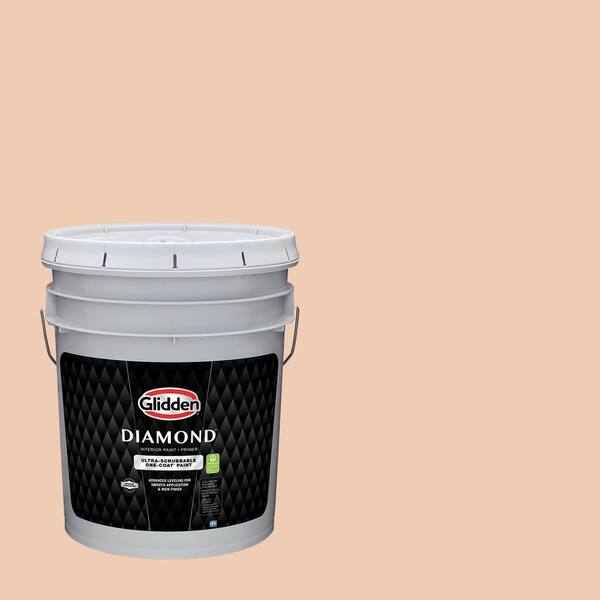 Glidden Diamond 5 gal. PPG1201-3 Peach Darling Ultra-Flat Interior ...