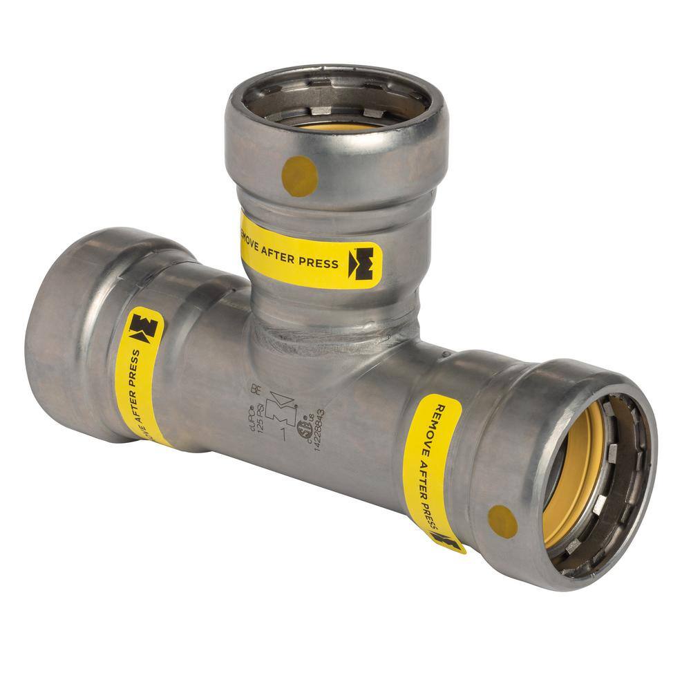 Streamline 1 in. Carbon Steel All Press Tee Fitting CP04048GH - The ...