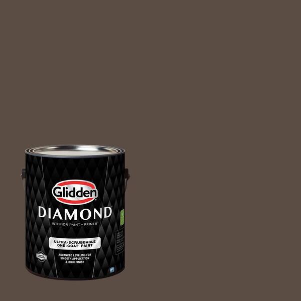 Glidden Diamond 1 gal. PPG1018-7 Sarsaparilla Ultra-Flat Interior Paint ...