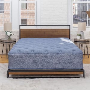 LUUF Cooling Comfort California King Medium Hybrid 13 in. Mattress ...