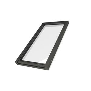 Fakro 21 in. x 45-3/4 in. Fixed Deck-Mount Skylight with Laminated Low-E Glass 80HX38 - The Home ...