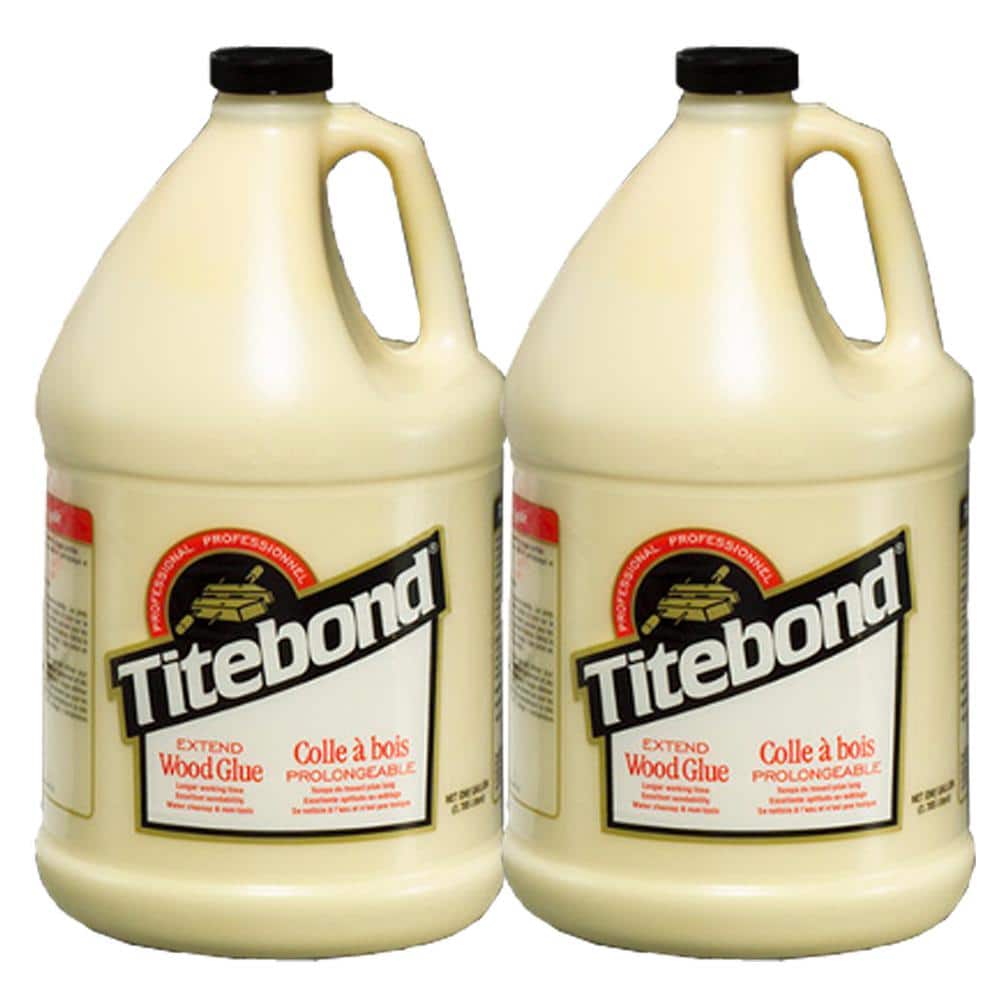 Titebond 1-Gal. Extend Wood Glue (2-Pack) 9106 - The Home Depot