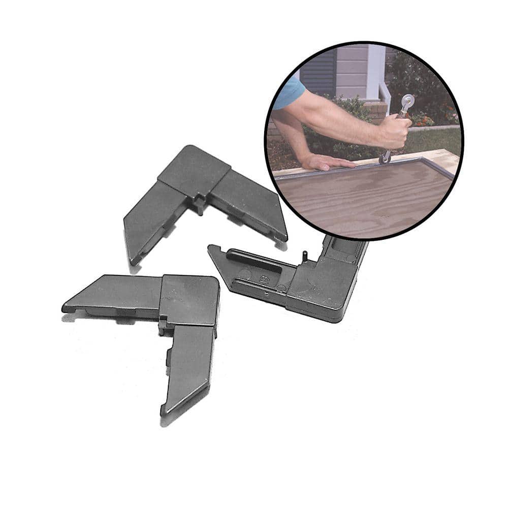 Phifer 5/16 in. Bronze Plastic Corners 3021663 - The Home Depot