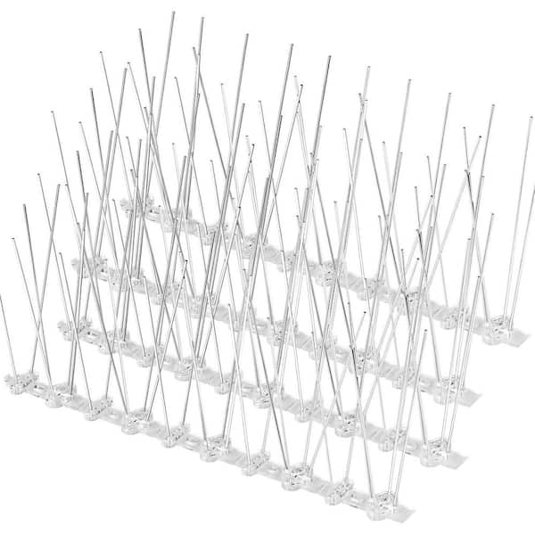 Bird B Gone Enviro Spike 10 ft. x 5 in. Stainless Steel Bird Spikes 100516567 - The Home Depot