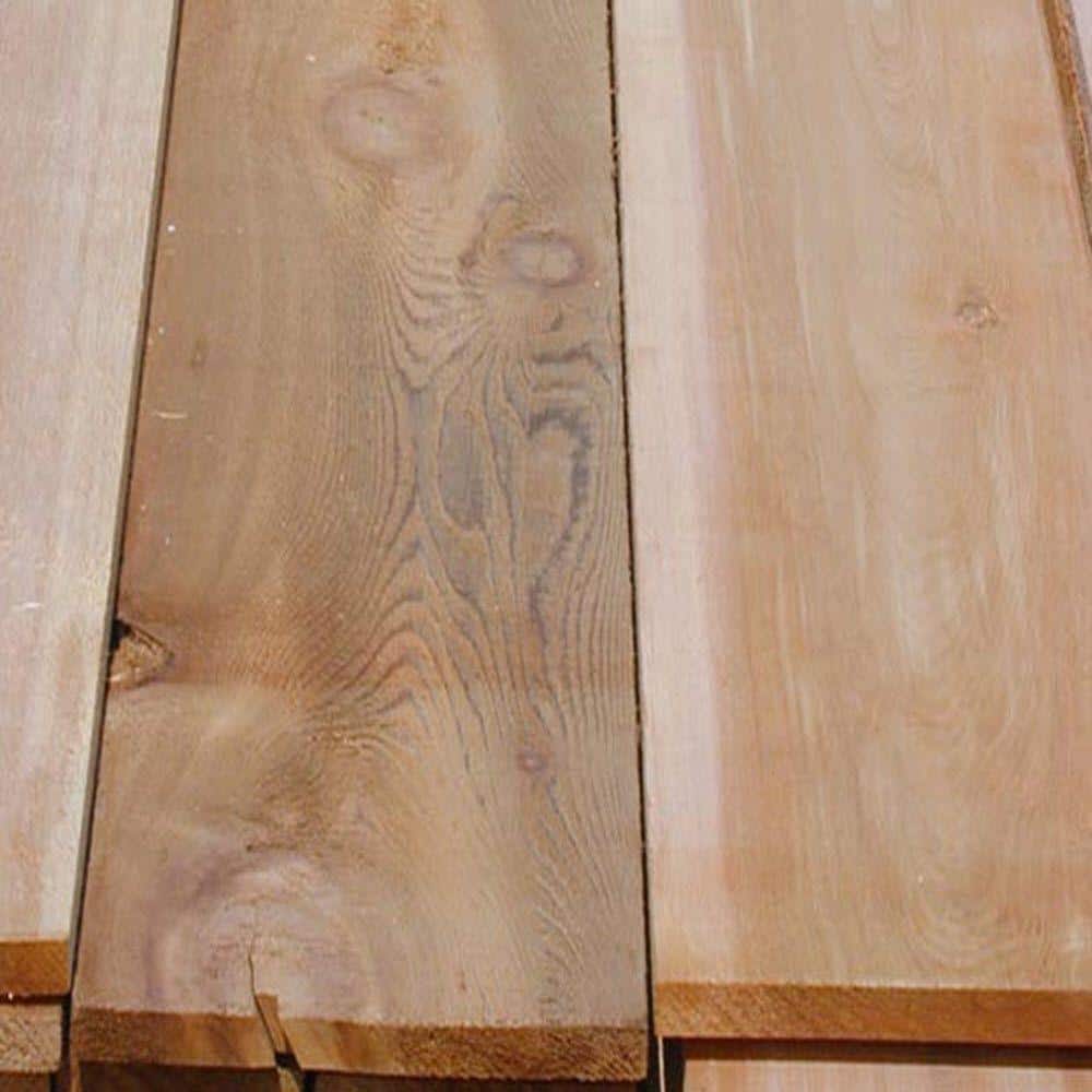3/4 in. x 4 in. x 8 ft. Cedar Board 161897 - The Home Depot