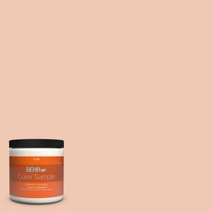 BEHR DYNASTY 8 oz. #240E-2 Peach Bud Satin Enamel Stain-Blocking ...