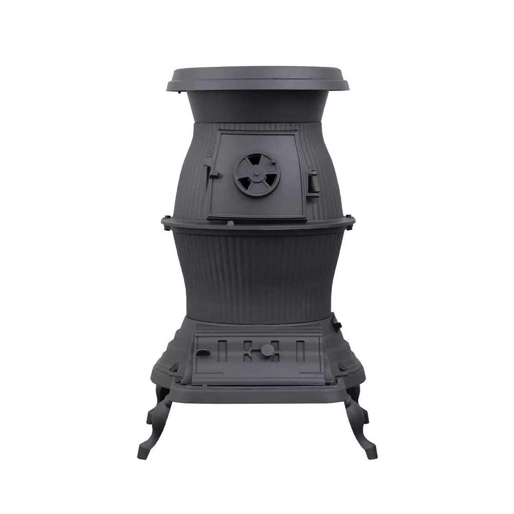 US Stove Caboose Potbelly Coal Burning Stove 1869 - The Home Depot
