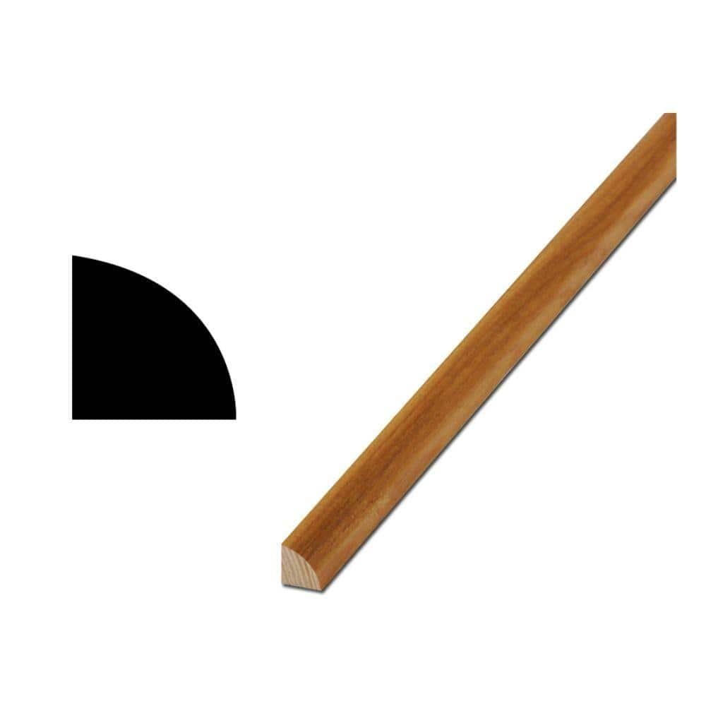 American Wood Moulding WM 106 11/16 in. x 11/16 in. Oak Finished ...