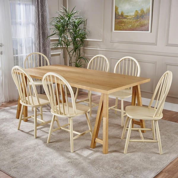 7 Piece Oak Dining Room Sets