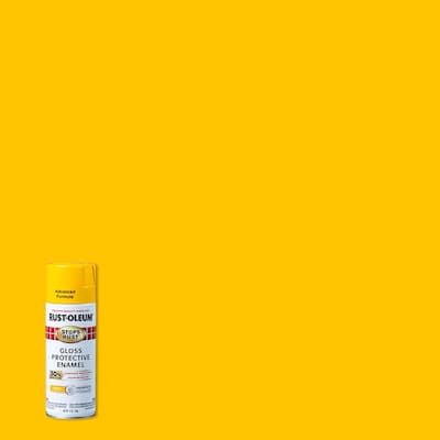 Yellow - Concrete - Spray Paint - Paint - The Home Depot