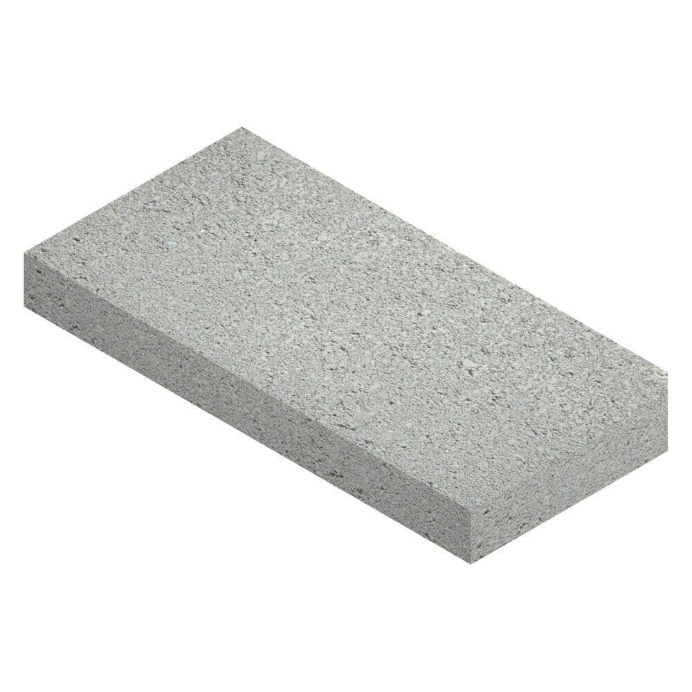 8X1-5/8X16 Concrete Solid Cap Block 296910 - The Home Depot