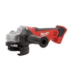 Milwaukee 11 Amp Corded 4-1/2 in. Small Angle Grinder Paddle Lock-On 6141-30