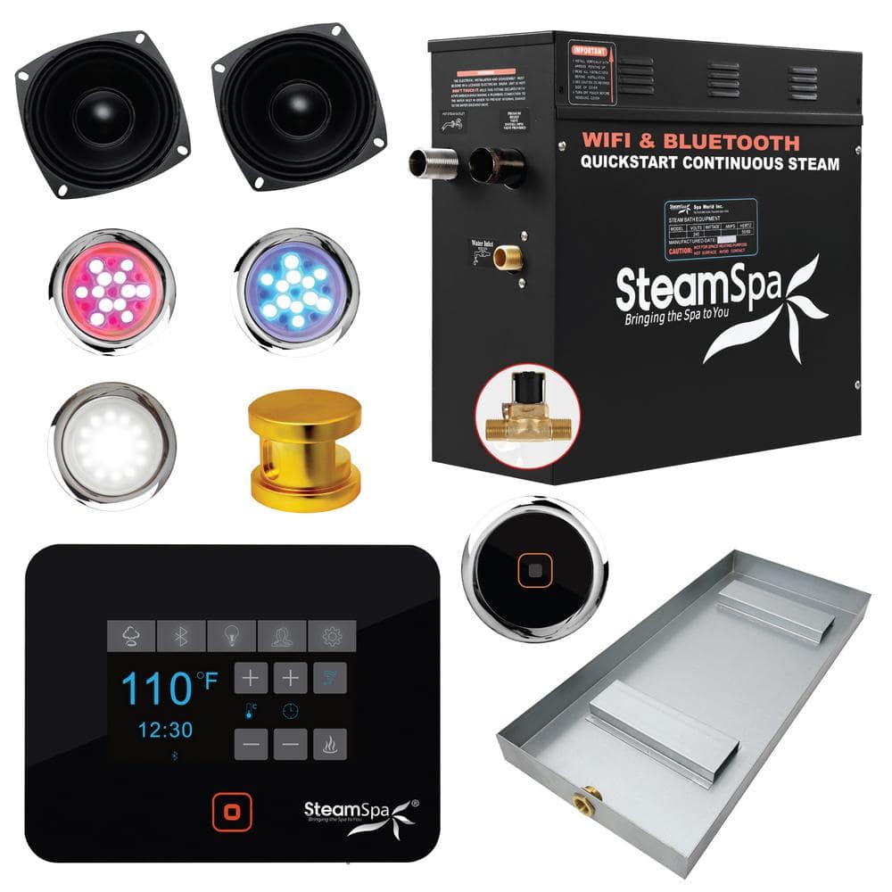 Have a question about SteamSpa Black Series WiFi and Bluetooth 9kW ...
