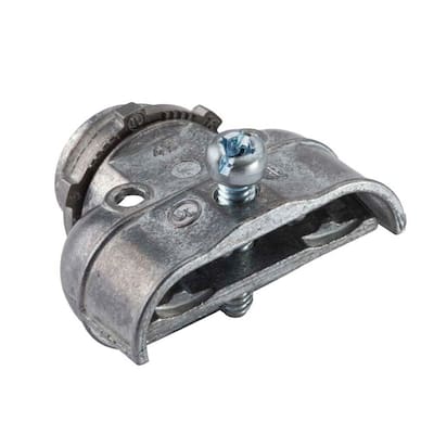 Flexible Metal (FMC) 90 ° Angle Conduit Fittings Halex 05803B 3/8 In ...