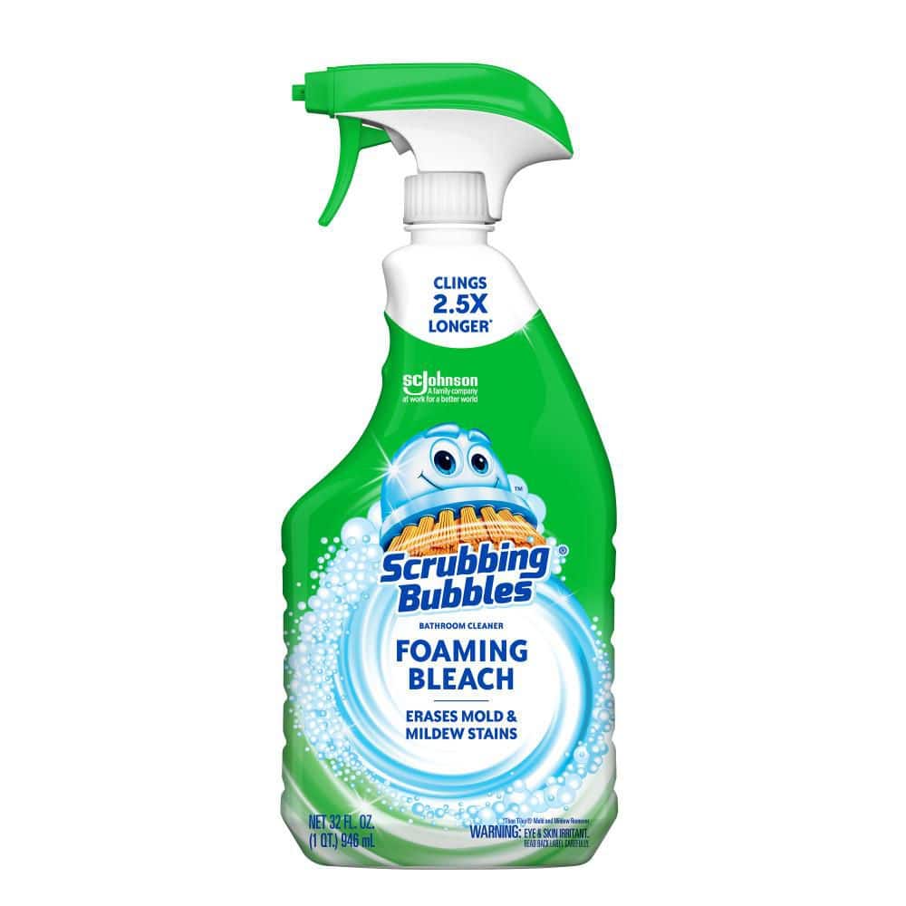 Scrubbing Bubbles 32 fl. oz. Foaming Bleach Bathroom Cleaner 315938 ...