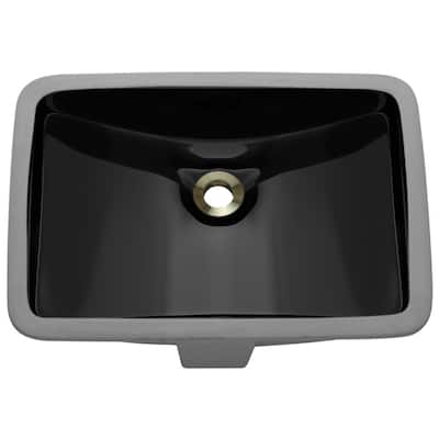 Black - Undermount Bathroom Sinks - Bathroom Sinks - The Home Depot