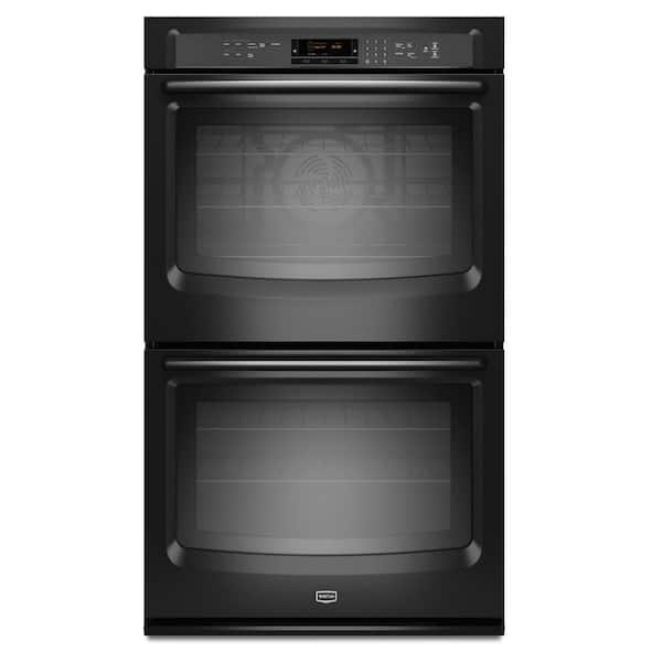 Maytag 27 in. Double Electric Wall Oven Self-Cleaning with Convection ...