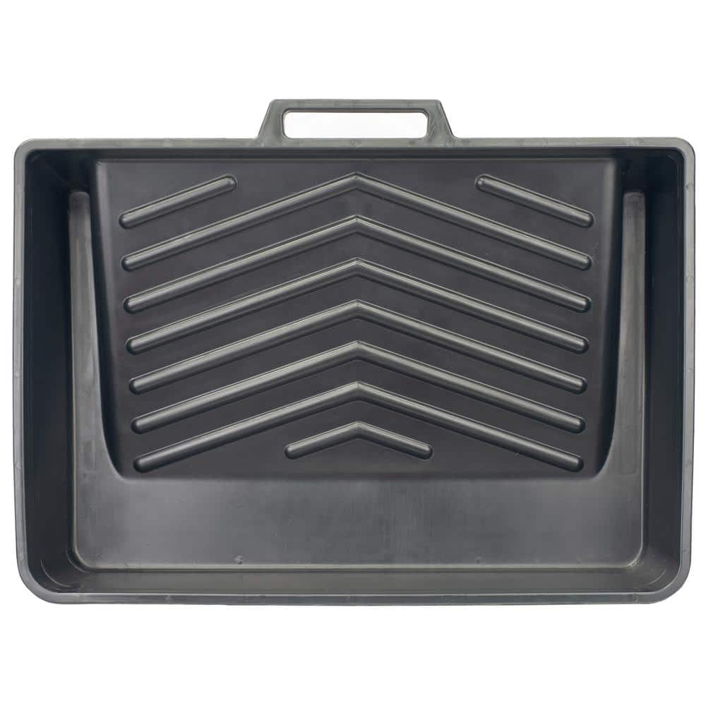 18 in. Plastic Deep Well Tank Paint Roller Tray MHT 18 The Home Depot