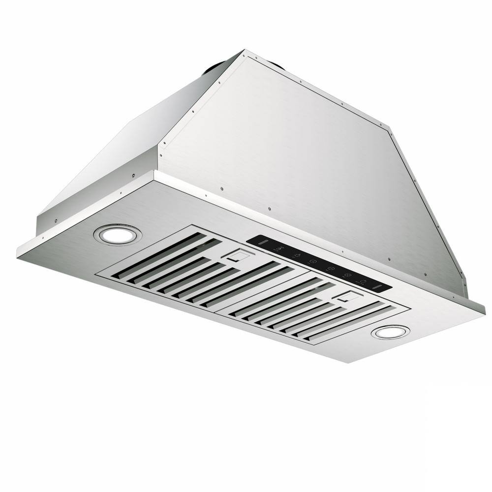 VIKIO 30 in. 900 CFM Convertible Ducted to Ductless Insert Range Hood ...