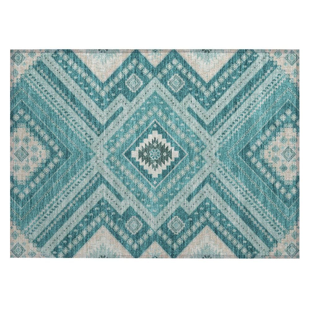 Addison Rugs Chantille Machine Washable Indoor/Outdoor Abstract ACN1010 ...