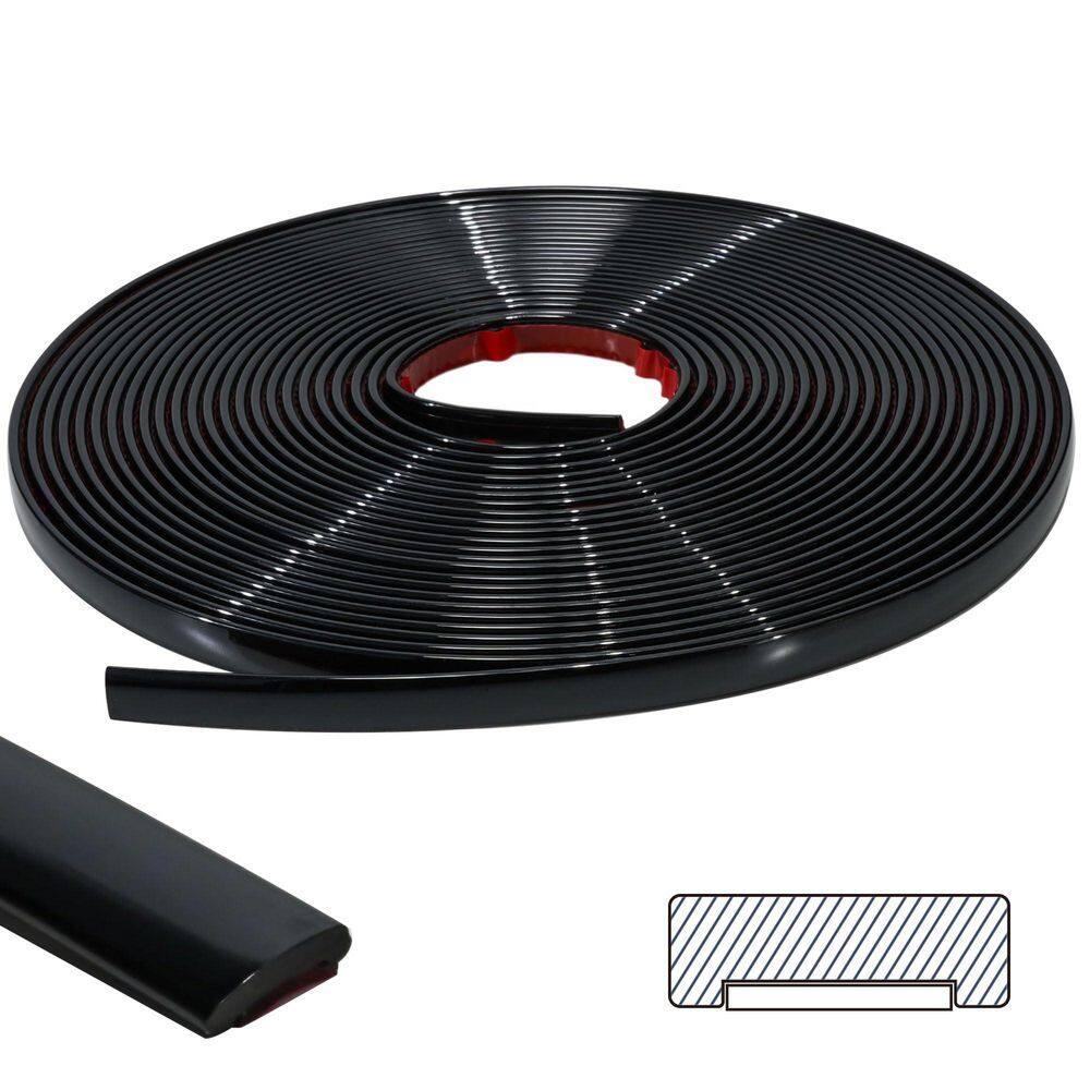 NVNOO 0.4 in. x 52.5 ft. Flexible Vinyl Drywall Corner Bead for Wall ...