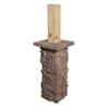 ClipStone 14 in. x 14 in. x 12 in. ProStack Column Wrap in Walnut CSS ...