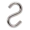 Everbilt 0.25 in. x 2-7/8 in. Stainless Steel Rope S-Hook 803644 - The ...