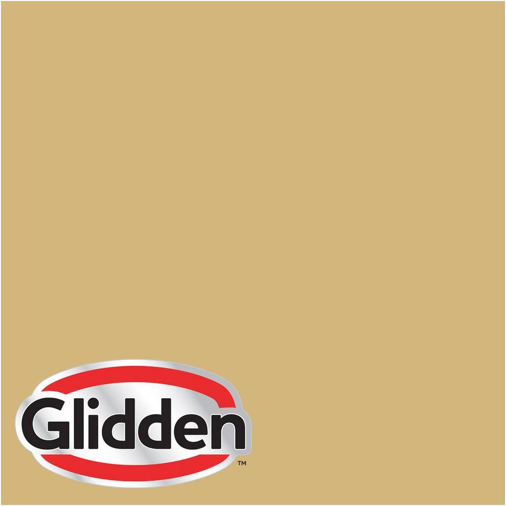 Glidden Premium 5 gal. #HDGY37D Spinning Straw Gold Satin Interior ...