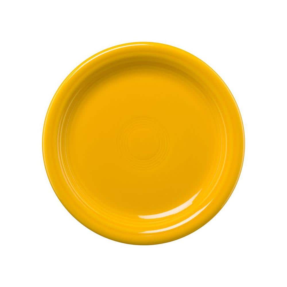 Fiesta 6.5 in. Daffodil Appetizer Plate 1461342U - The Home Depot