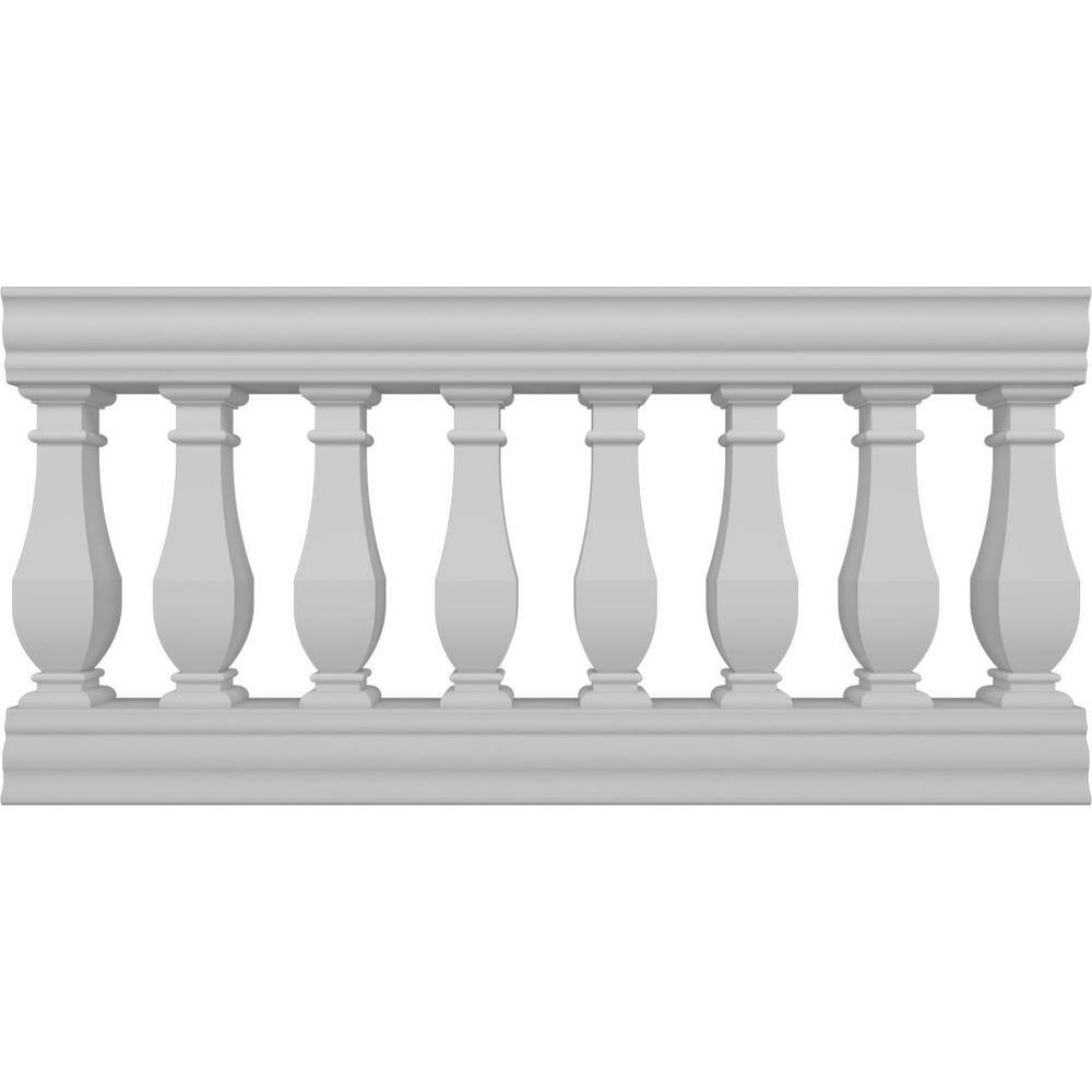 Ekena Millwork Fiberthane Arcadian Balustrade 60 in. L x 32 in. H ...