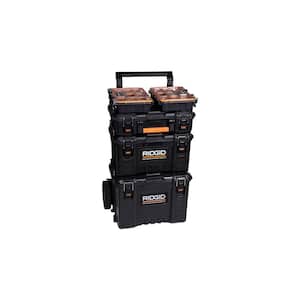 RIDGID Pro Gear System Gen 2.0 Rolling Tool Box with 9 in. Wheels and ...