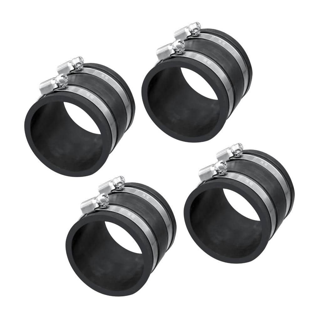 ‎POWERTEC 2-1/2 in. Dust Control Flex Cuff with Hose Clamps for Dust ...