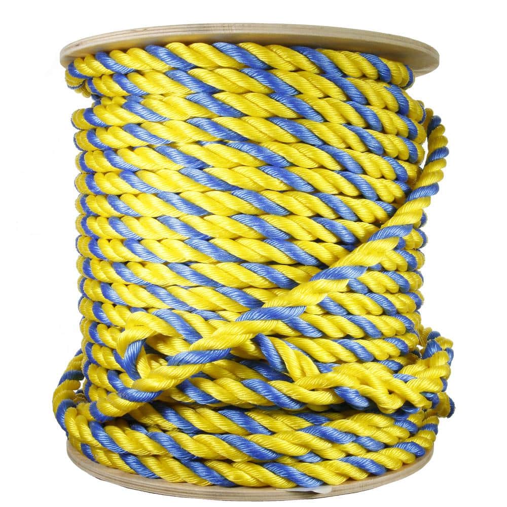IDEAL 3/4 in. x 300 ft. Pro-Pull Polypropylene Rope 31-855 - The Home Depot