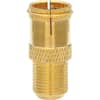 Zenith RG6 Quick F Plug Connector in Gold VA1001RG6QP - The Home Depot